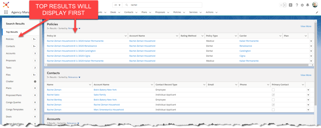 Search Engine | Brilliantly Bundled Insurance Agency Software