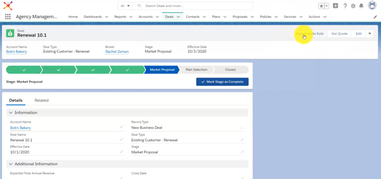 Workflow Process - Update | Brilliantly Bundled Insurance Agency Software